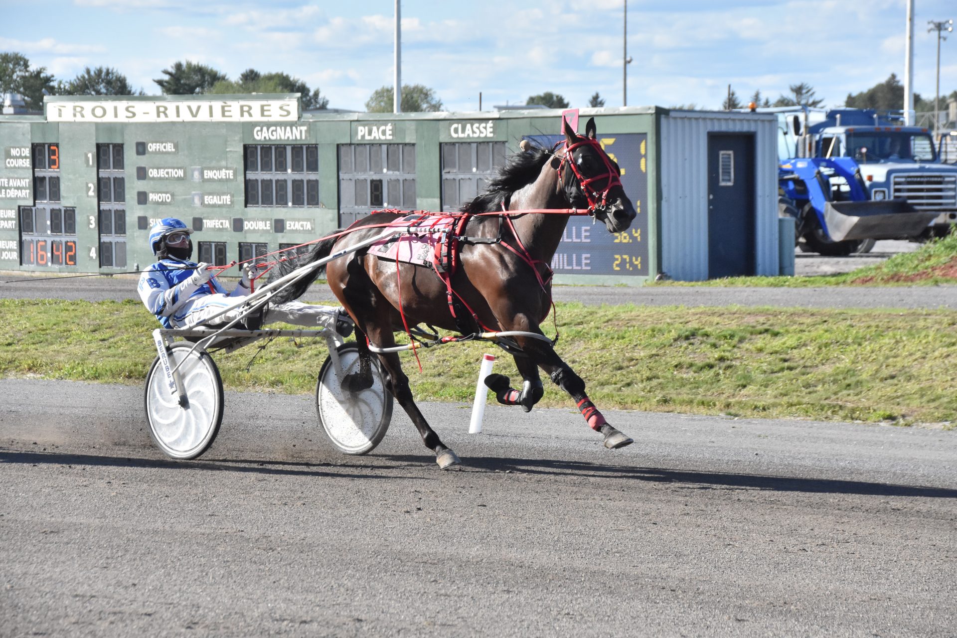 Marc-André Simoneau, un vrai pro - Hippodrome Trois-Rivières