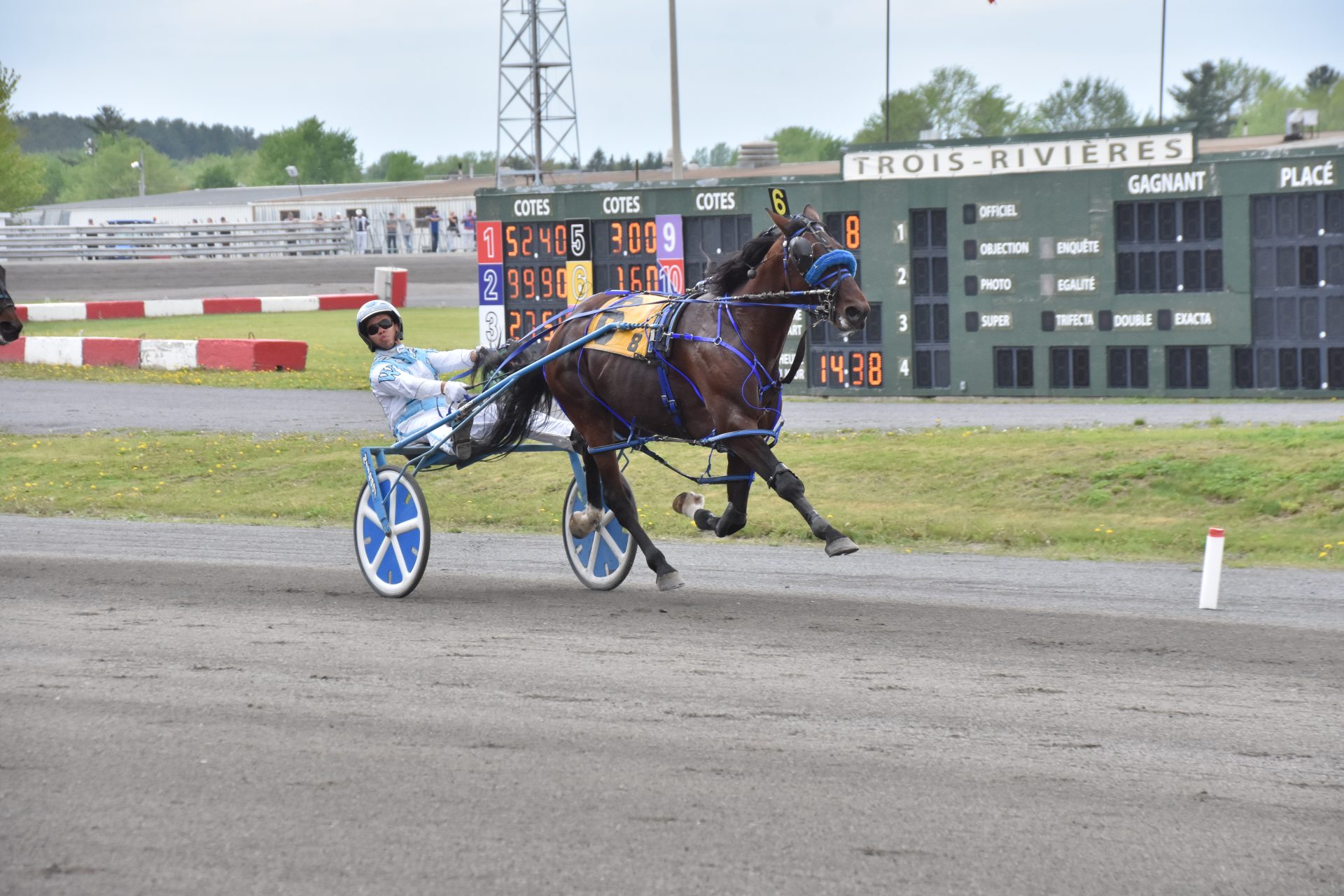 La belle aventure de Kiwon Waldron, prise 2 - Hippodrome Trois-Rivières